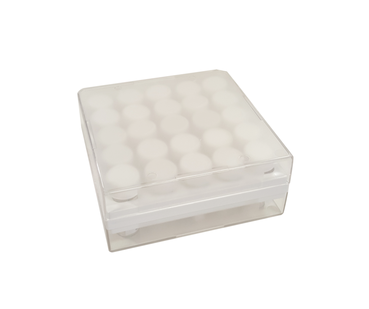 25-Place Polycarbonate Storage Box for Bijoux - STARLAB