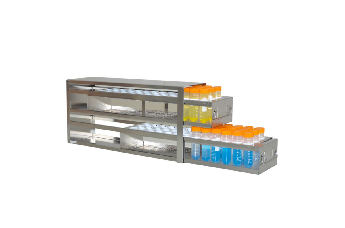 Upright freezer racks for 15 ml and 50 ml centrifuge tubes - STARLAB