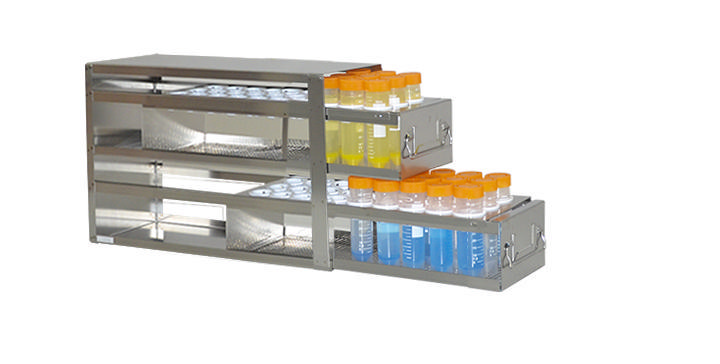 Upright freezer racks for 15 ml and 50 ml centrifuge tubes - STARLAB