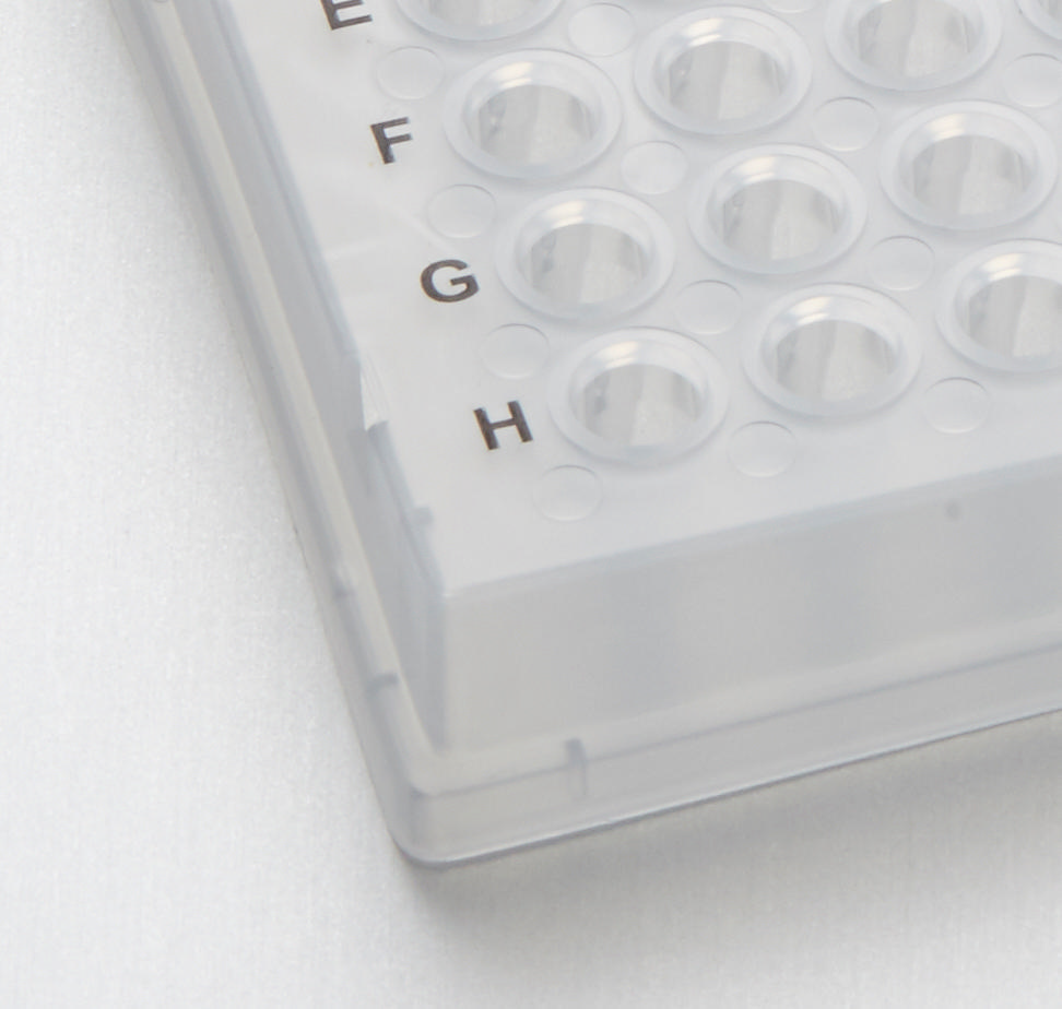 96-Well PCR Plate, Skirted, Low Profile, White - STARLAB