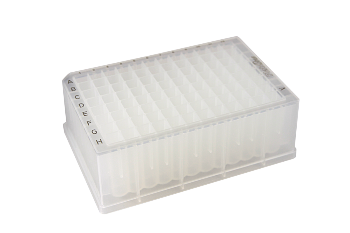 2.0 ml PlateOne® 96 Deepwell Plate, Square Wells with V-Shape Bottoms ...