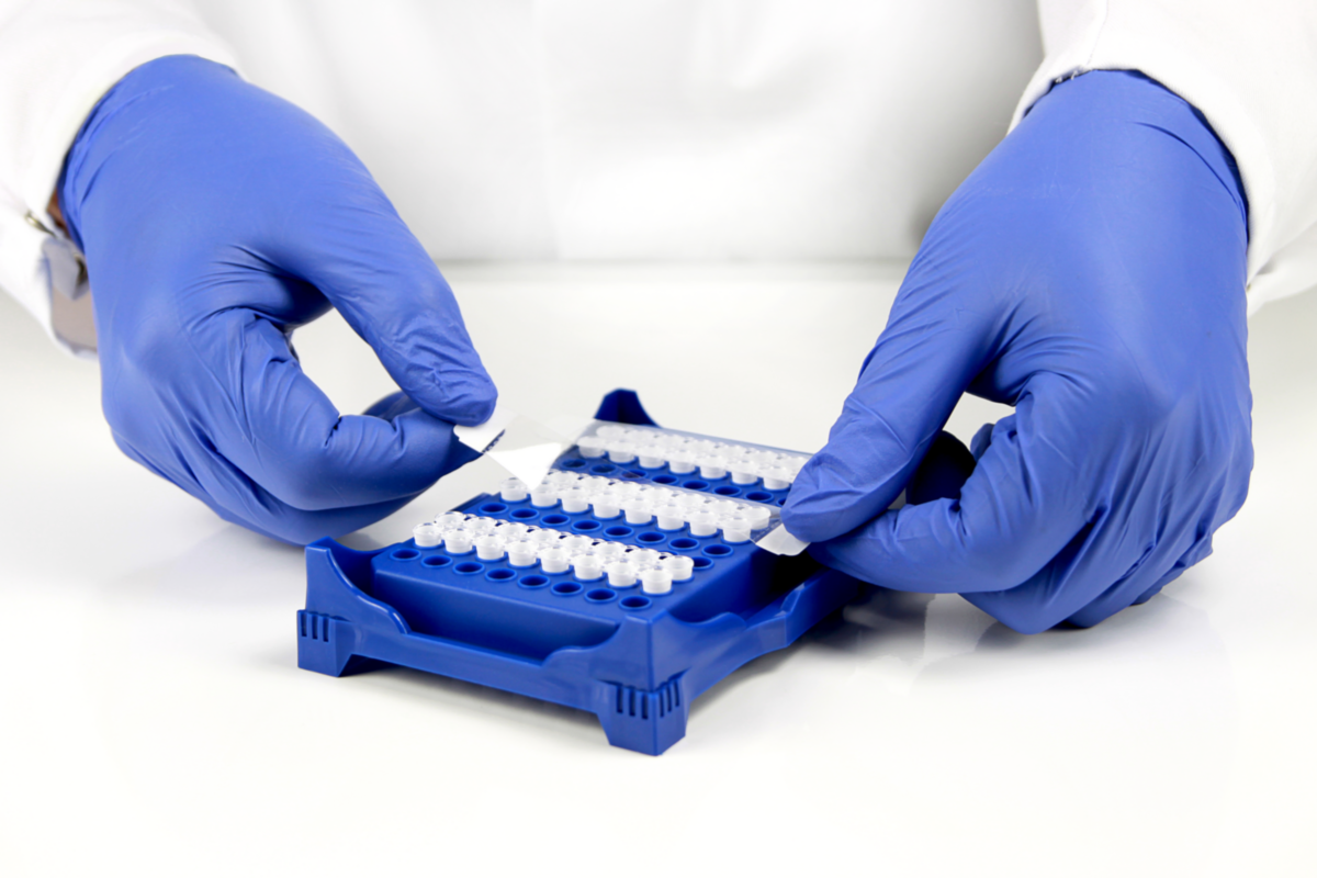 Polypropylene PCR Sealing Film Strips, Clear - STARLAB