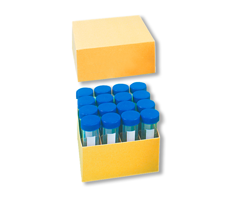 16-Place Cardboard Storage Boxes for 50 ml Centrifuge Tubes - STARLAB