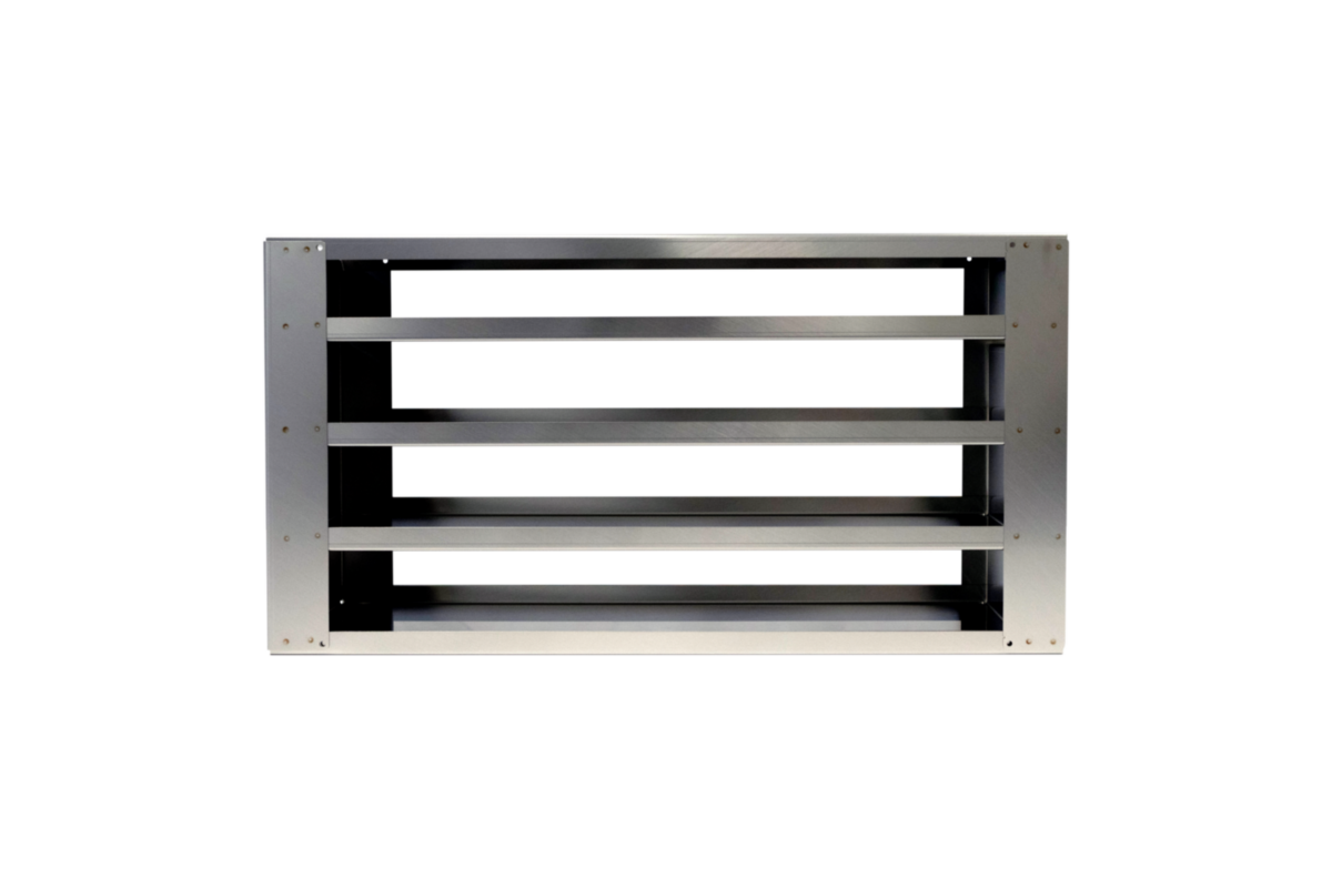 12-Place Rack for Upright Freezer, Pull Out Shelves, (3x4) - STARLAB