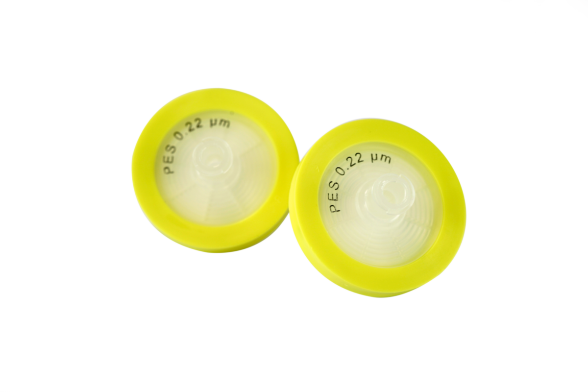 0.22 µm Syringe Filter, PES (Sterile), Yellow, ⌀ 33 mm - STARLAB 0.22 µm Syringe Filter, PES (Sterile), Yellow, ⌀ 33 mm - STARLAB