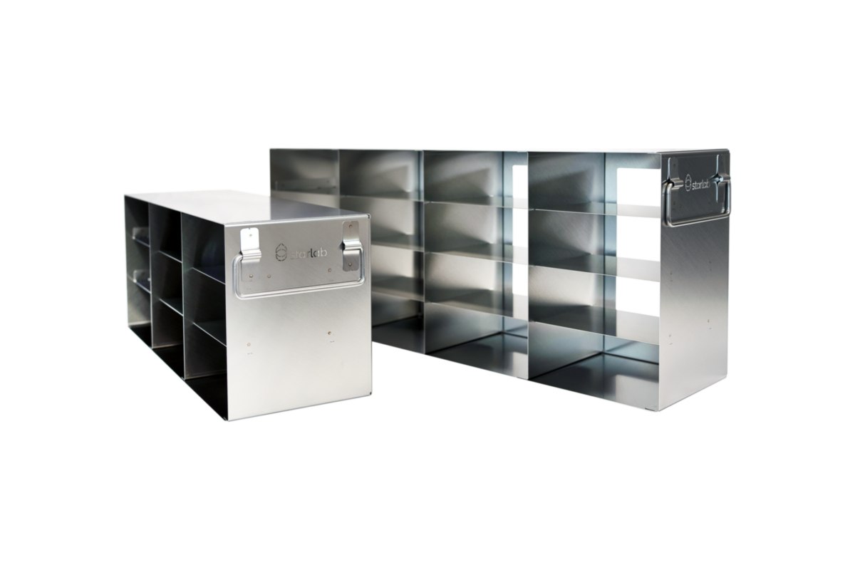 Upright Freezer Racks for Standard Storage Boxes - STARLAB