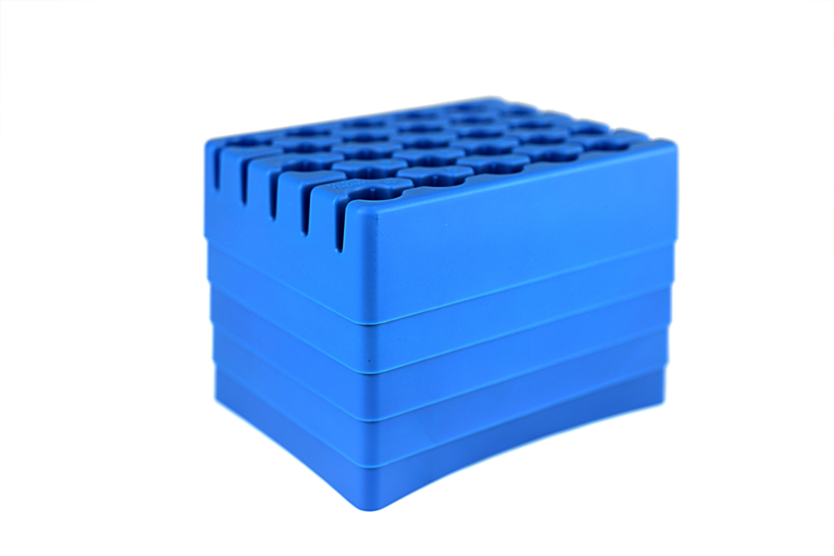 Rack 5.0ml tubes, blue - STARLAB