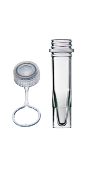 Screw Cap Microtubes with Natural Tethered Caps (Sterile) - STARLAB