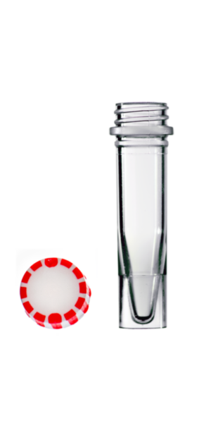 Screw Cap Microtubes with White/Colour EasyGrip Caps (Sterile) - STARLAB