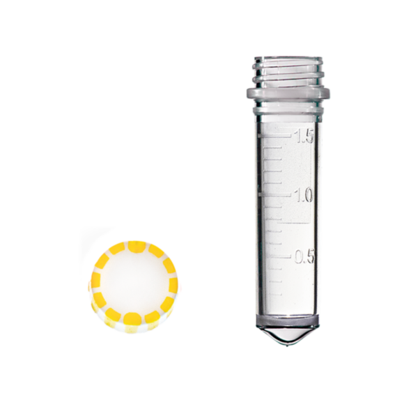 Screw Cap Microtubes with White/Colour EasyGrip Caps (Sterile) - STARLAB
